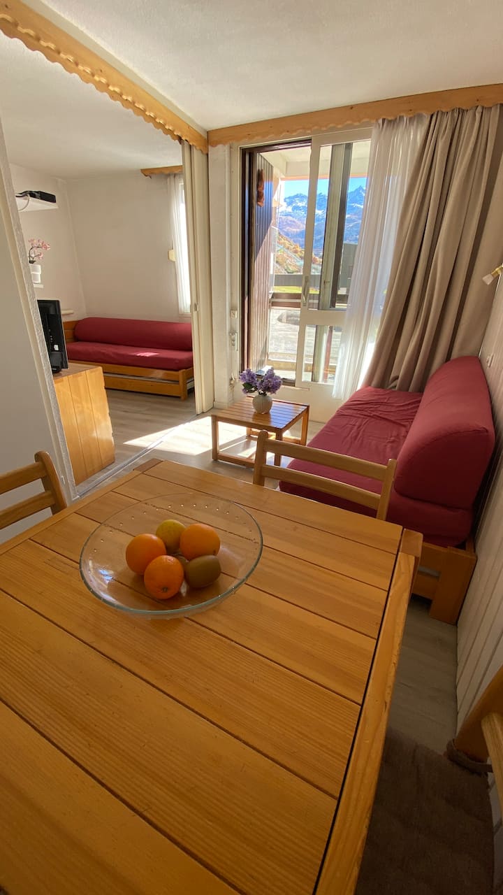 Appartement Cosy 4 Personnes Pied Des Pistes - Les Menuires