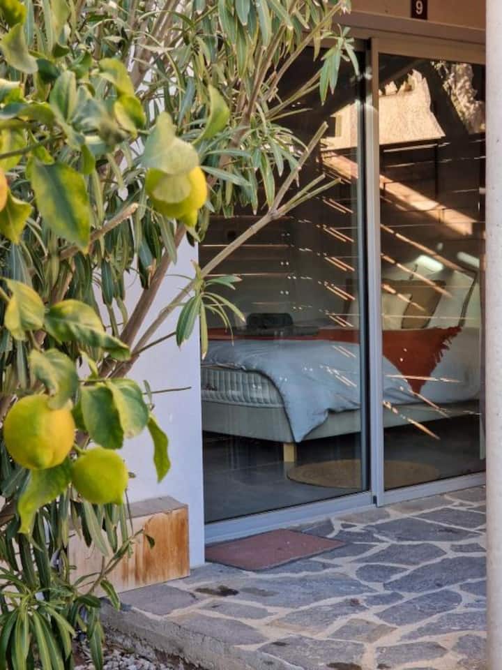 Les Orangers Studio Cosy 2 Pers Avec Terrasse - Banyuls-sur-Mer