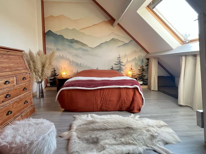 L'occasion Chambre
Avec Accès Piscine. - Sarthe