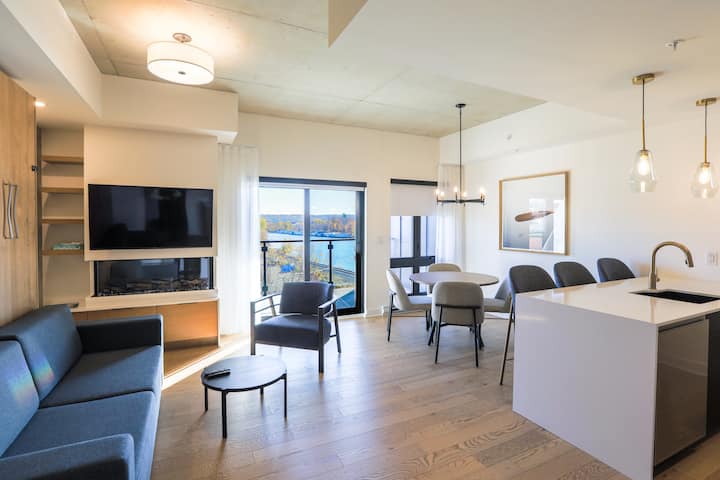 Suite #308 - Studio | Balcon | Vue Rivière - Magog