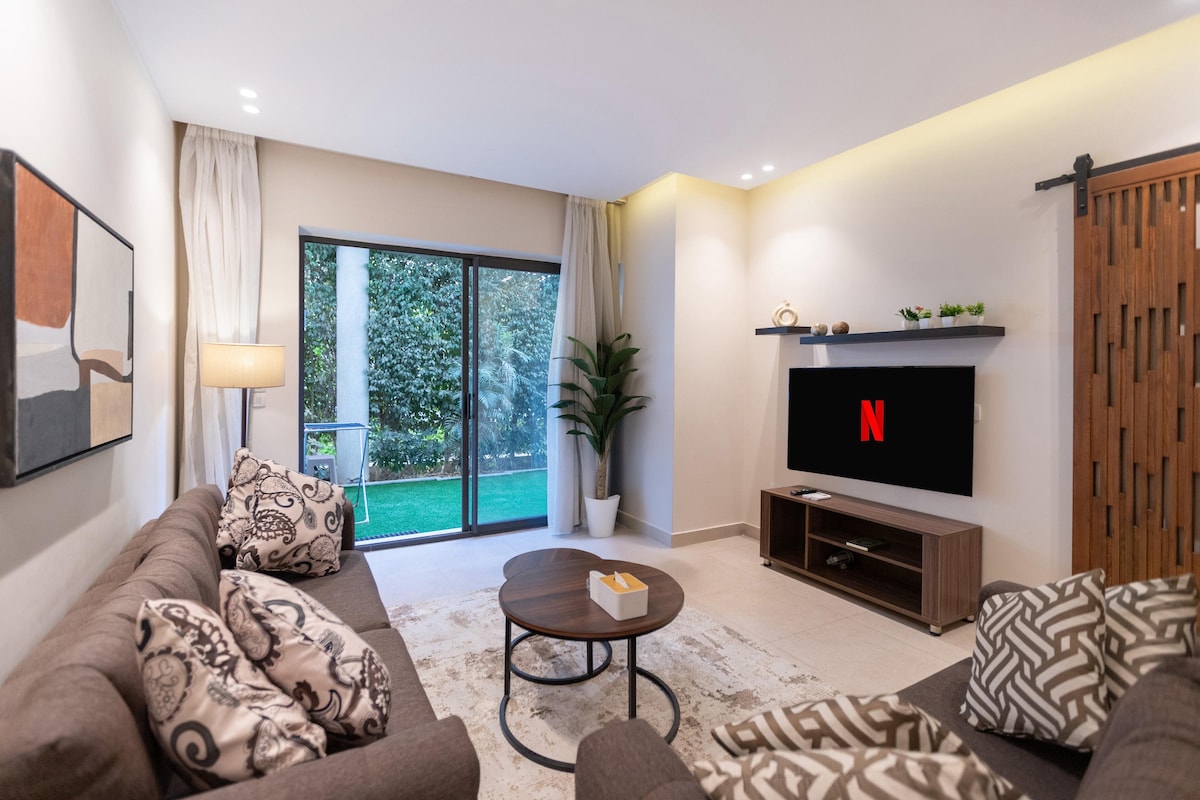 Lujoso apartamento de 2 dormitorios con jardín grande | Residencia con ...
