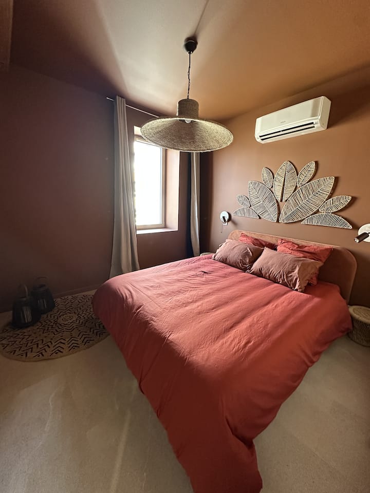 Le Marbella – Balcon, Vue Saône, Clim & Terracotta - 馬孔