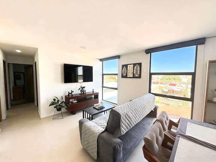 Nuevo Dept|céntrico|2rec| 6 Per. | Petfriendly - Guadalajara