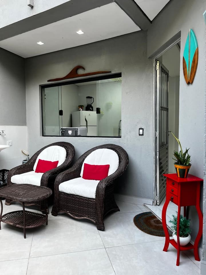 Casa Em Juquehy Com Um Quarto E 2 Colchão Inflável - São Sebastião