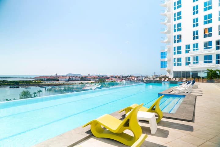 Estudio Moderno Vista Al Mar / Céntrico / Prime - Panama City