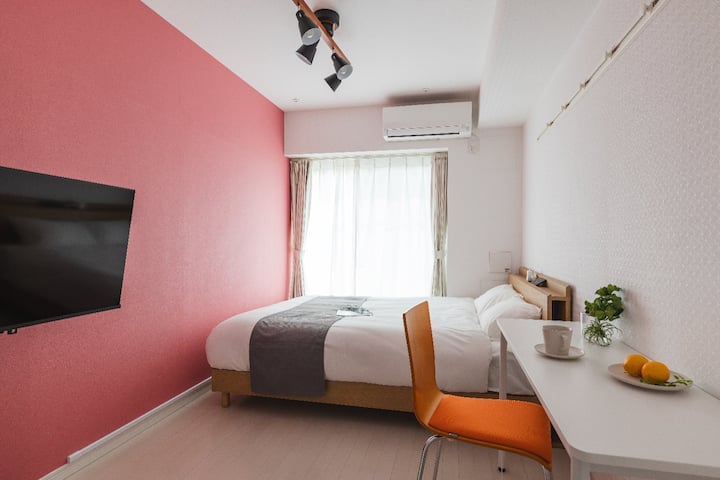 人気の品川エリア/最寄り駅まで徒歩2分の好立地/家具家電完備/vs旗館2b07 - Shinagawa