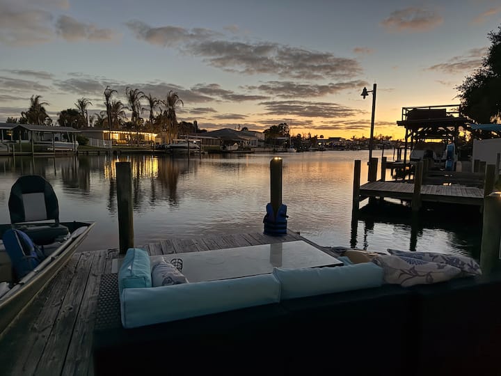 Private Waterfront Suite | Dolphins + Launches - Satellite Beach, FL