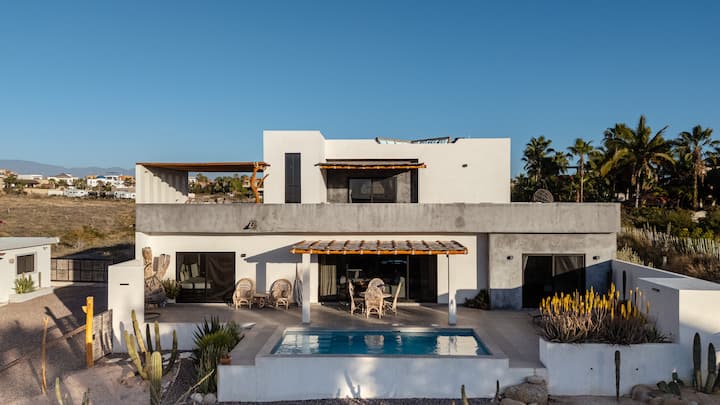 2 Homes • Pools • Ocean Views • Walk To Beach - Todos Santos