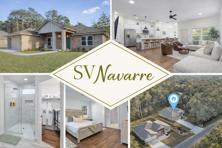 Brand New Designer Home • Forest View •6 Min B/ch - Navarre, FL