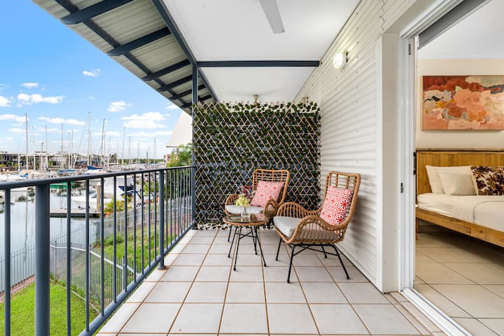 Zen Dockside Point: Marina View - Patio - Parking - Darwin