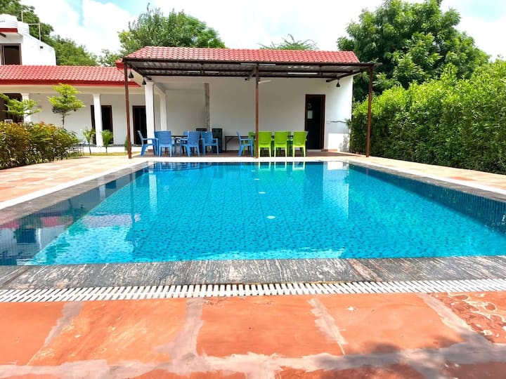 6 Bhk Luxury Farm With Private Pool Nearby Gurgaon - Manesar