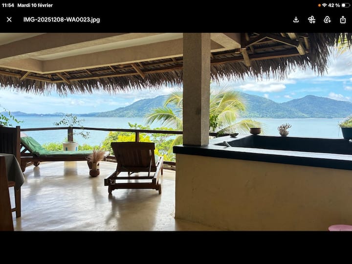 Villa D’exception. Vue Mer. 
Nosy Komba - Madagascar
