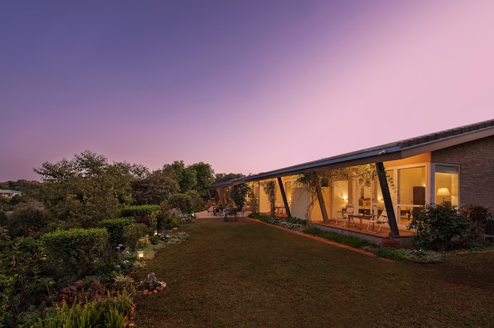 Vinayalam: 4br Valley View W/ Bonfire, Bbq - Mahabaleshwar