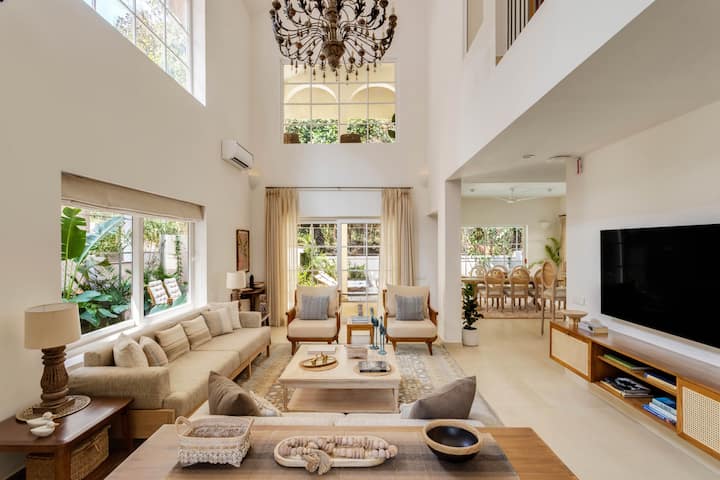 Luxury 5bhk Villa | Pvt Pool | Siolim - Goa