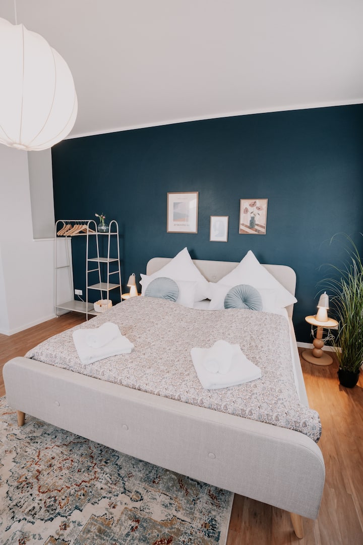 Deluxe Apt. I 7p I 2 Br I Zentral I Küche I Wifi - Mainz
