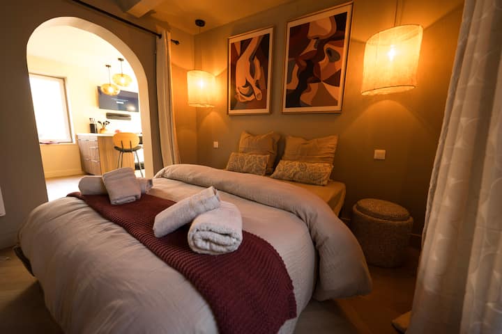 La Maison D'aquilon : Appartement Cupidon 2 Pers - Grandcamp-Maisy