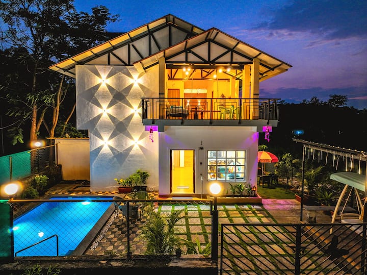 Butterfly Outpost 99_4 Bhk Villa By Estella Stays - Maharashtra
