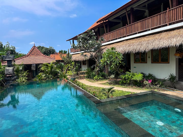 Private Double Room With Pool At Hideaway Amed - Australia