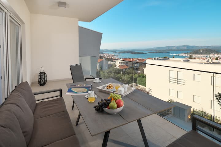 Hillside Apartments Murter Seaview - Murter