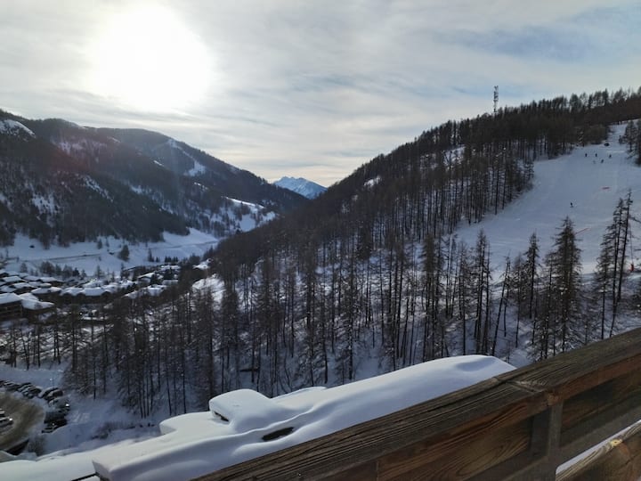 6 Couchages Résidence Plein Sud Vue Panoramique - Pra-Loup