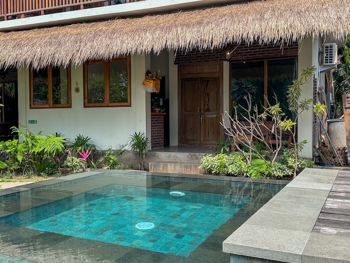 Double/triple Private Room With Pool—hideaway Amed - Indonesia