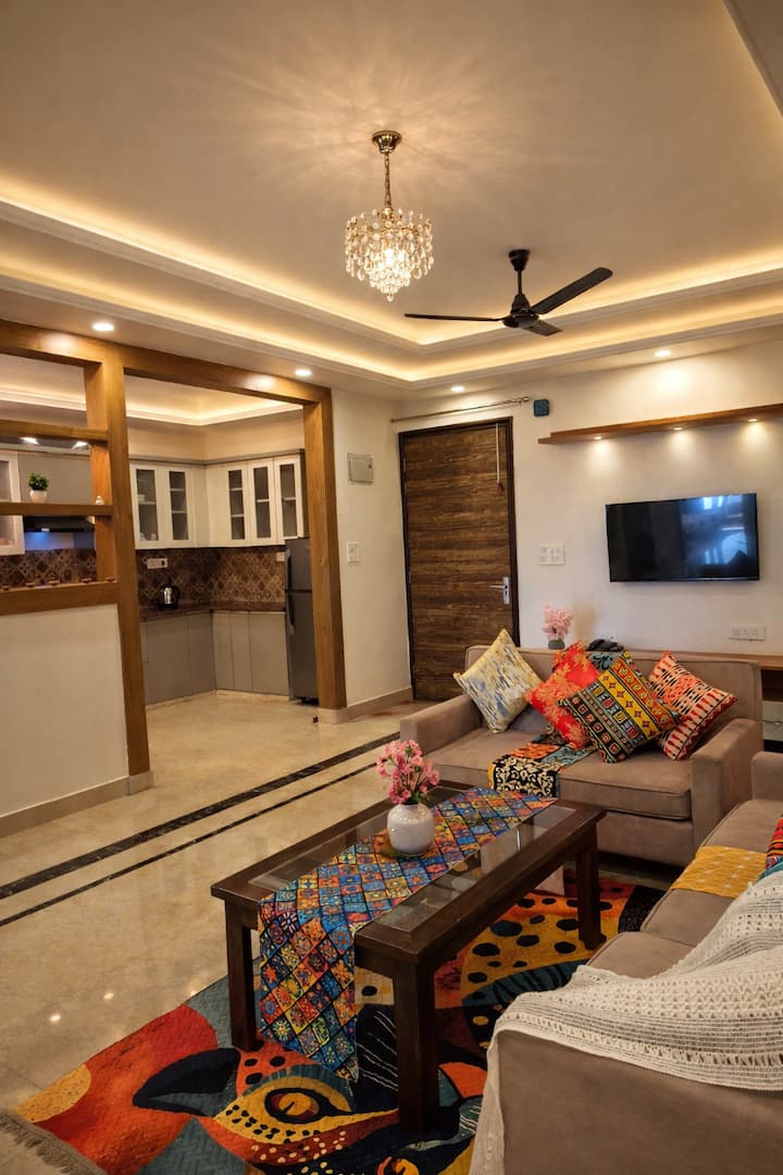 The Spacious Serenity-2bhk I By Nestique - 리시케시