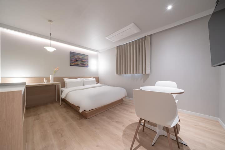 [아늑 송도] 뮤직 |마샬스피커 |스마트Tv |송도역 차량 6분 - Séoul