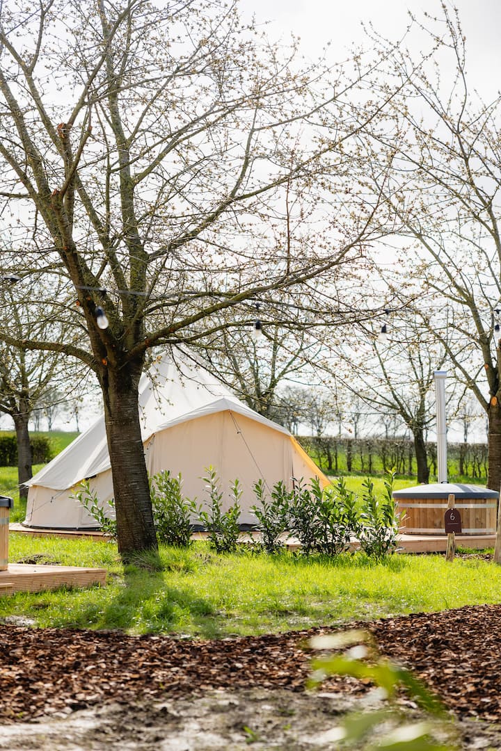 Hoeve De Binnenplaats - Volledige Glamping 16 Pers - Maasmechelen