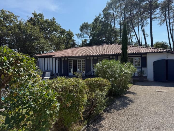 Maison Landaise 6 Pers Avec Piscine - Soustons