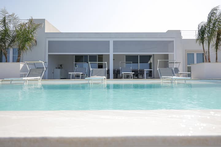 Villa Con Piscina E Vista Mare - Salento