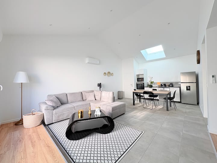 Le Sunny Loft- Villa Calme Et Moderne - Sens