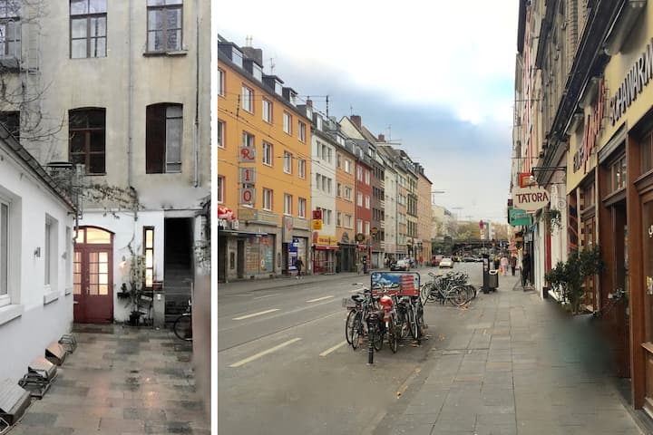 Zentrales Apartment Im Hinterhof Eines Altbaus - Köln