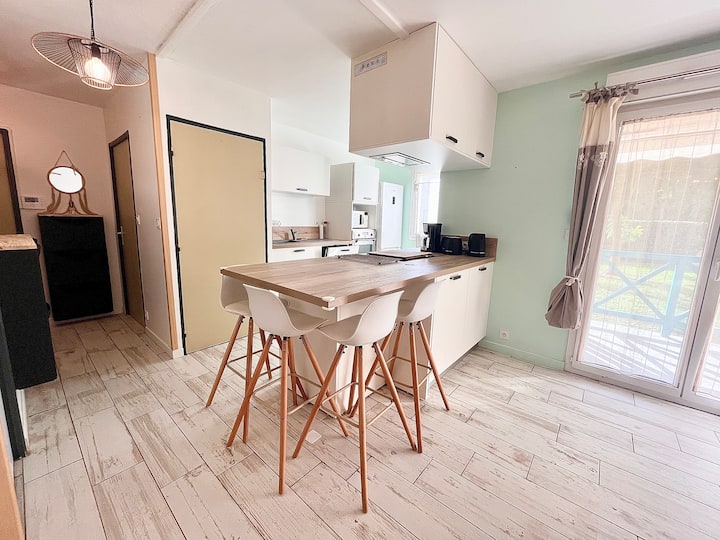 T2 55m² + Garage - Rdc Calme Dax - 1 à 4pers- Clim - Dax