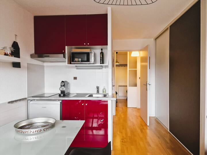 Appart 4 Pers - Terrasse & Vue Montagne - Jausiers