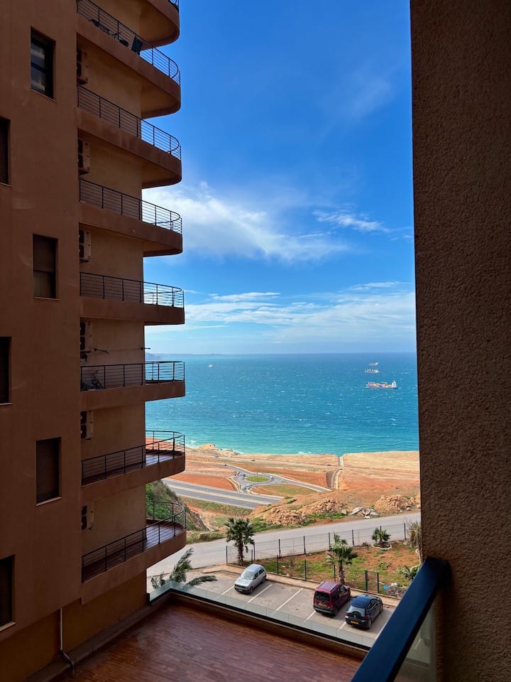Appartement T3 • Vue Sur Mer • Calme & Moderne - Oran