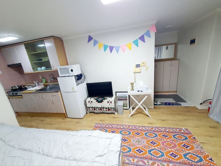 <영일대스테이 2>영일대 해수욕장, 스페이스워크, 대중교통편리, 편의시설완벽 - 흥해읍