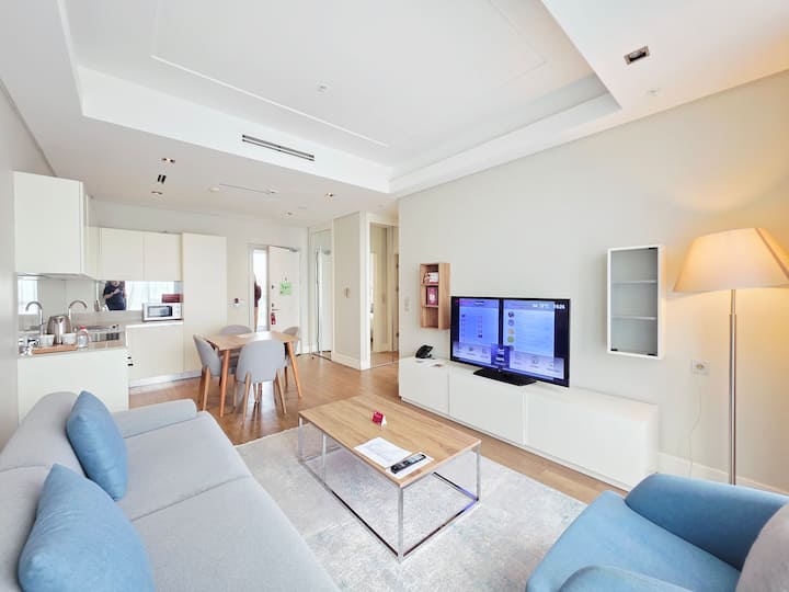 Ev Konforunda Lüks Rezidans | Otel Hizmetli | 1+1 - Başakşehir