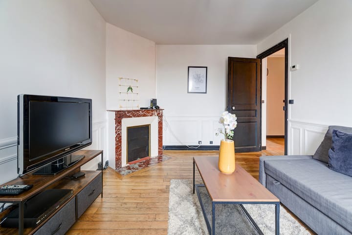 Cosy 3ch Lumineux, Central & Calme – 8 Pers - Reims