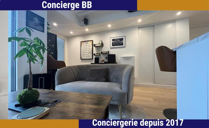 Dck - Beau 2 Pièces –Métro à 400 M – Clichy Centre - ibis Paris Porte de Clichy Centre