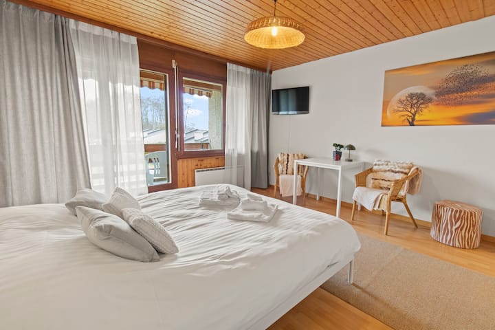 Charmant Studio Avec Balcon à 5 Min Du Lac - Neuenburg