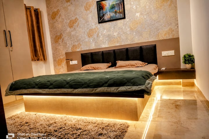 Urbanbliss Harmony | Cozy Luxury 1bhk Vijay Nagar - Indore