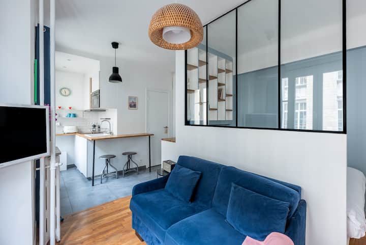 T2 Cosy à Montmartre Avec Ascenseur Et Wifi Rapide - Paris