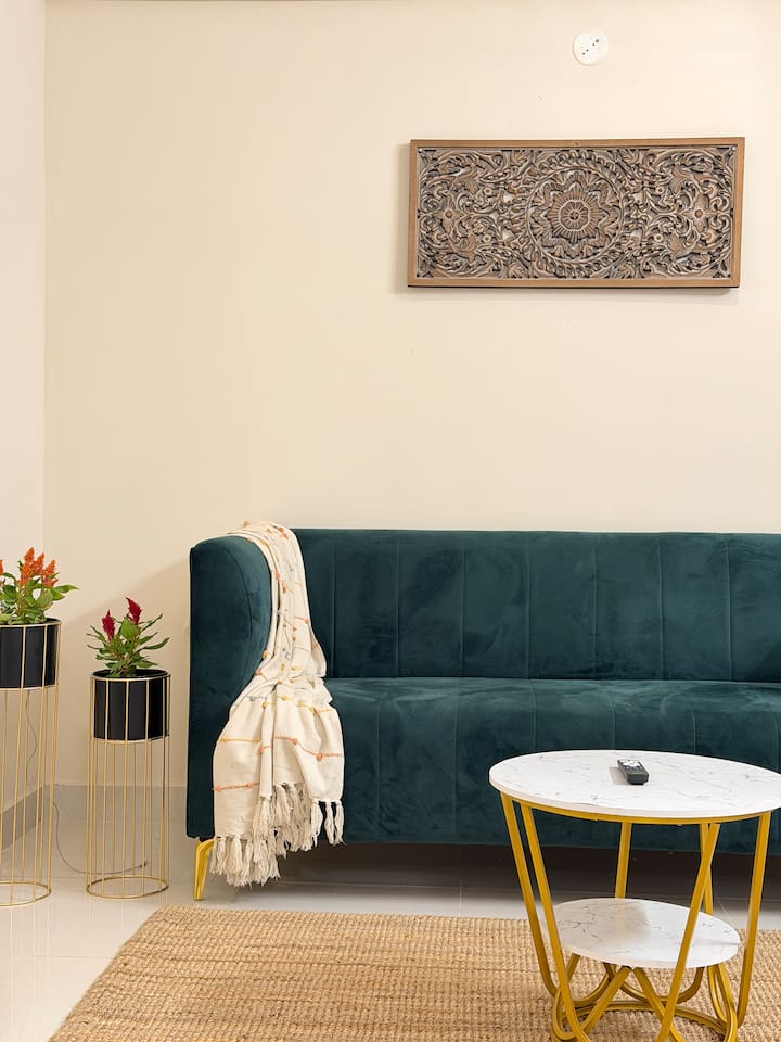 The Cozy Cove - Couple Friendly 1 Bhk Hsr - Bengaluru