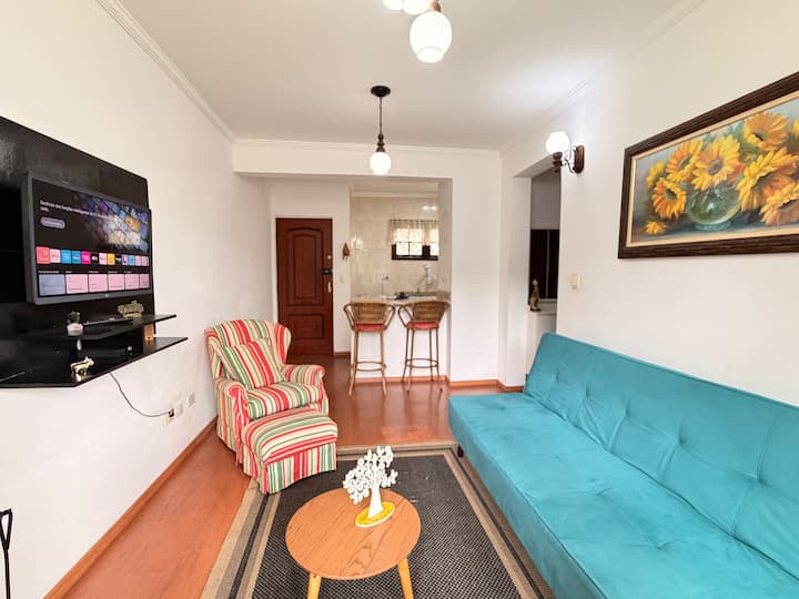 Apartamento Com Lareira E Varanda | 15min Centro - Santo Antônio do Pinhal