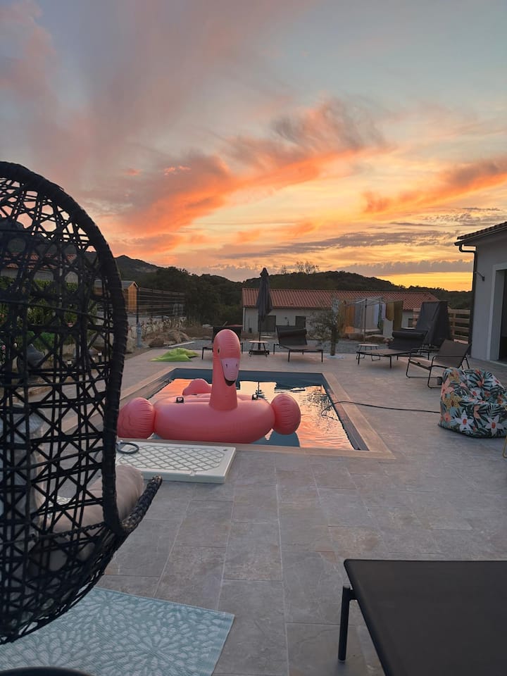 Studio Casalina 
ÉCrin  Luxe Entre Mer Et Montagne - Sartène