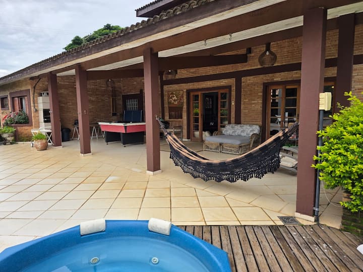 Casa Pé Na áGua, Beira Da Represa  Jacuzzi - Bragança Paulista