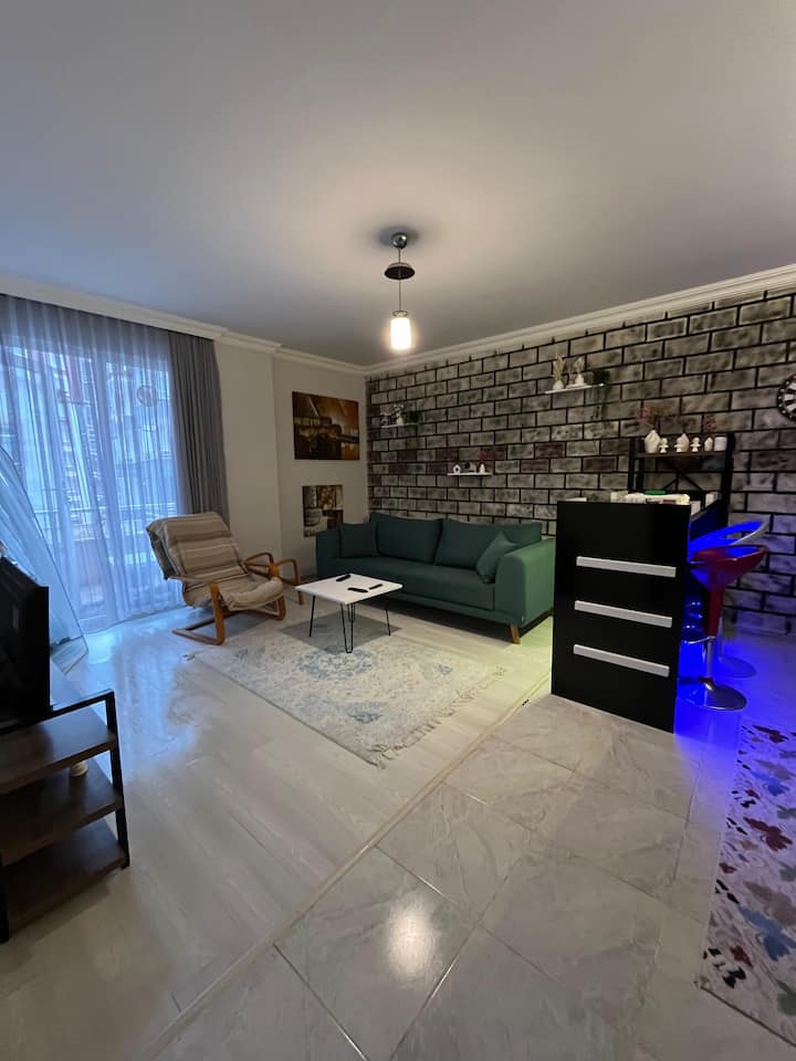 Atakum Lüks Retro Konseptli Daire - Atakum