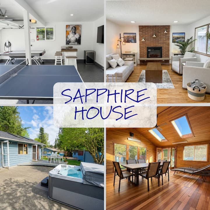 Seattle Gem: Sunroom | Hottub | Ac | Firepit | Ev! - Seattle, WA