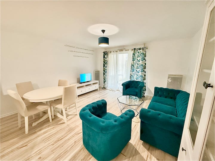 Escapade Cosy - Terrasse & Parking - Paris Orly - Montgeron