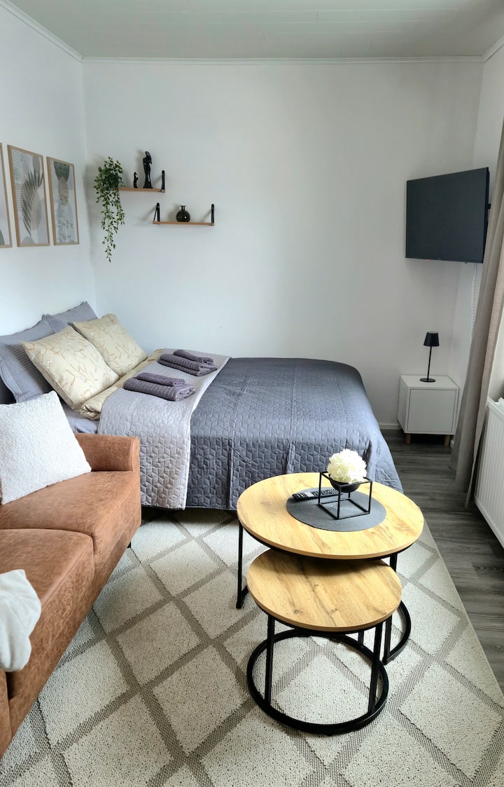 Viihtyisä Yksiö Ydinkeskustassa - Hamina